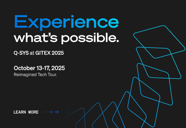 Q-SYS - 云管理音视频及控制