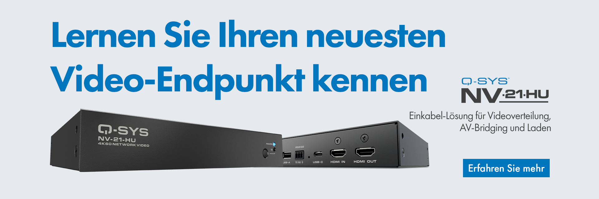 Q-SYS - 云管理音视频及控制